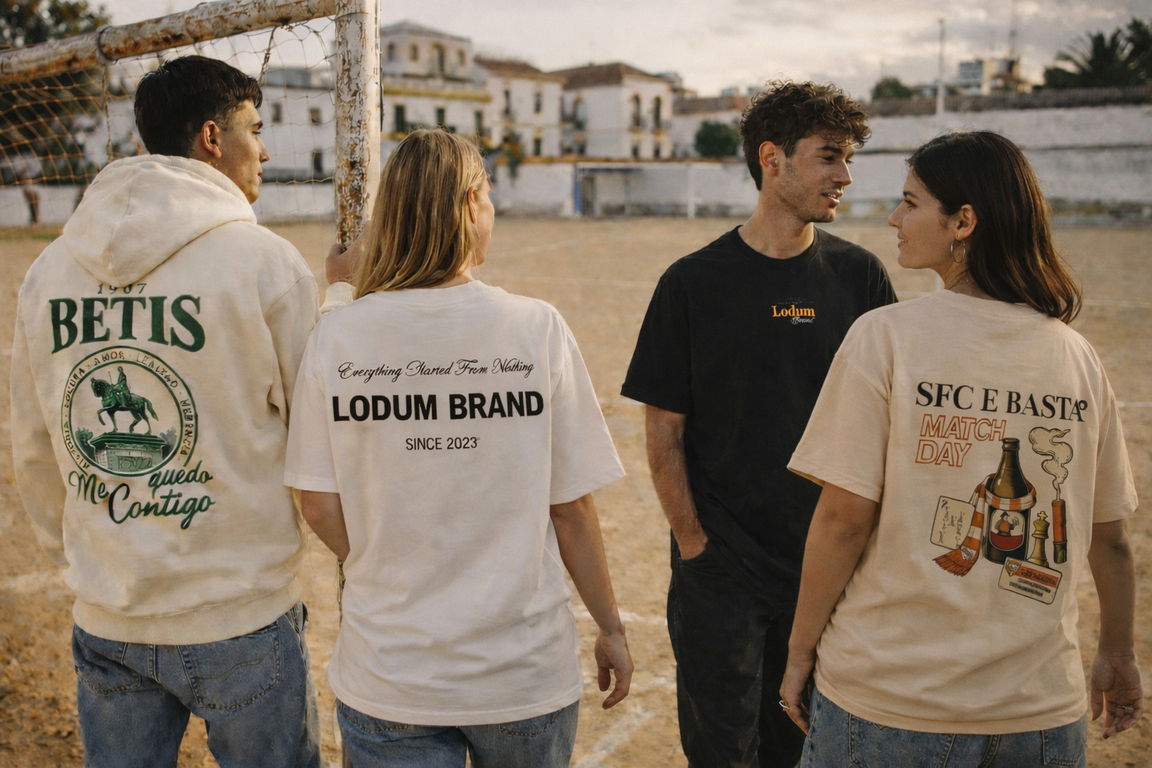 Lodum Brand Camisetas con estilo futbolero. – LODUM